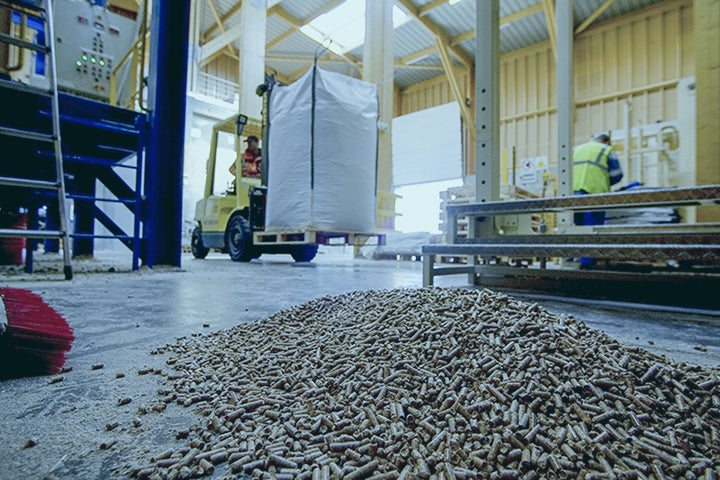 Presse à pellets 55kW - Matrice Horizontale 450mm – Inter Pellets